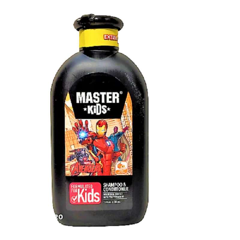 Jual Master Kids Iron Man Shampoo & Conditioner [150 mL] di Seller ...