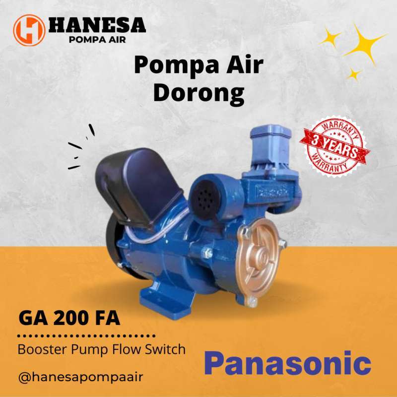 Jual Panasonic Ga 200 Fa Pompa Air Pendorong Otomatis Di Seller Hanesa Pompa Air Official Store ...