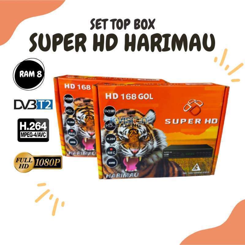 Promo SUPER HD HARIMAU SET TOP BOX DIGITAL ANTENA UHF DIGITAL Diskon 3% ...