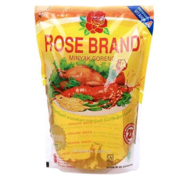 Jual ROSE BRAND Minyak goreng 2 liter Refill di Seller MANABU SHOP ...