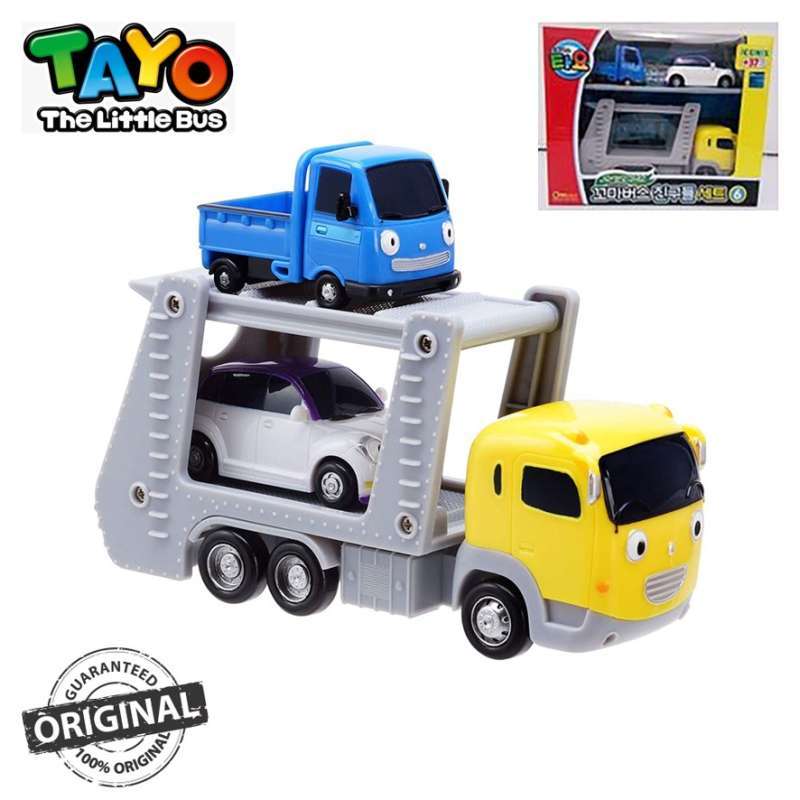 Jual Original Tayo The Little Bus 4 Style Mini Cars Set 5 TYT118002 ...