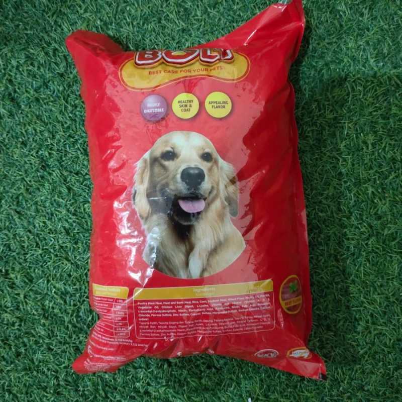 Jual Makanan Anjing Bolt Dog Repack 1 Kg [jaminan Pas 1 Kg] Beef ...