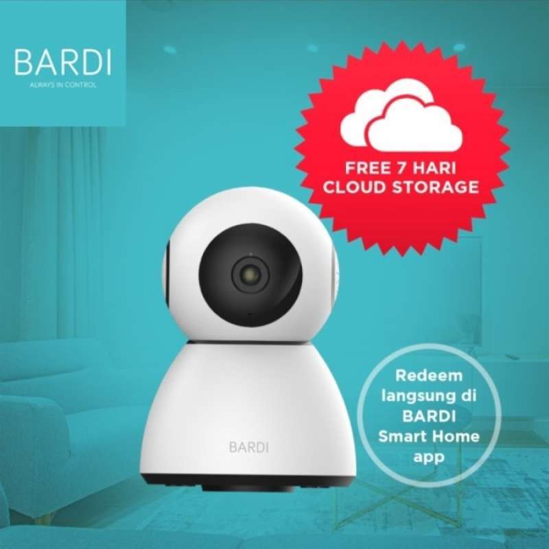 Promo BARDI INDOOR PTZ IP CAMERA - SMART CCTV WIFI Diskon 36% di Seller ...