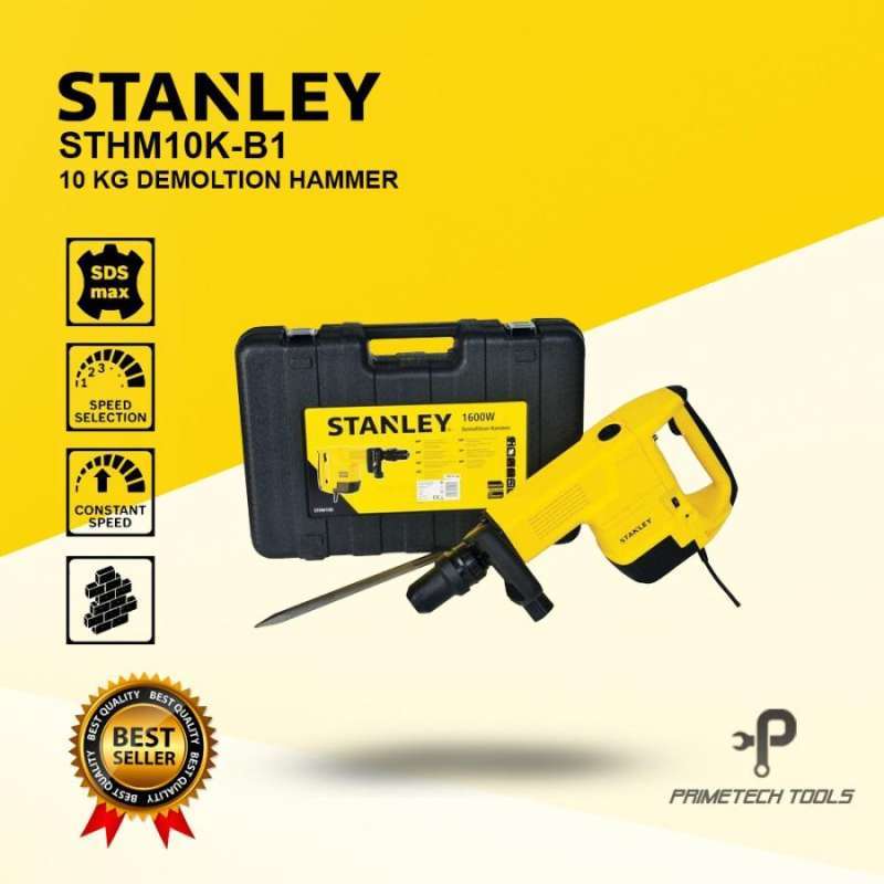 Jual STANLEY STHM10K -B1 MESIN BOBOK TEMBOK DEMOLITION HAMMER JACK ...