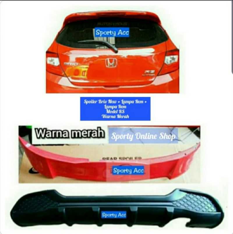 Jual Spoiler Original Honda Brio Terbaru Dengan Harga Termurah Di 2024 ...