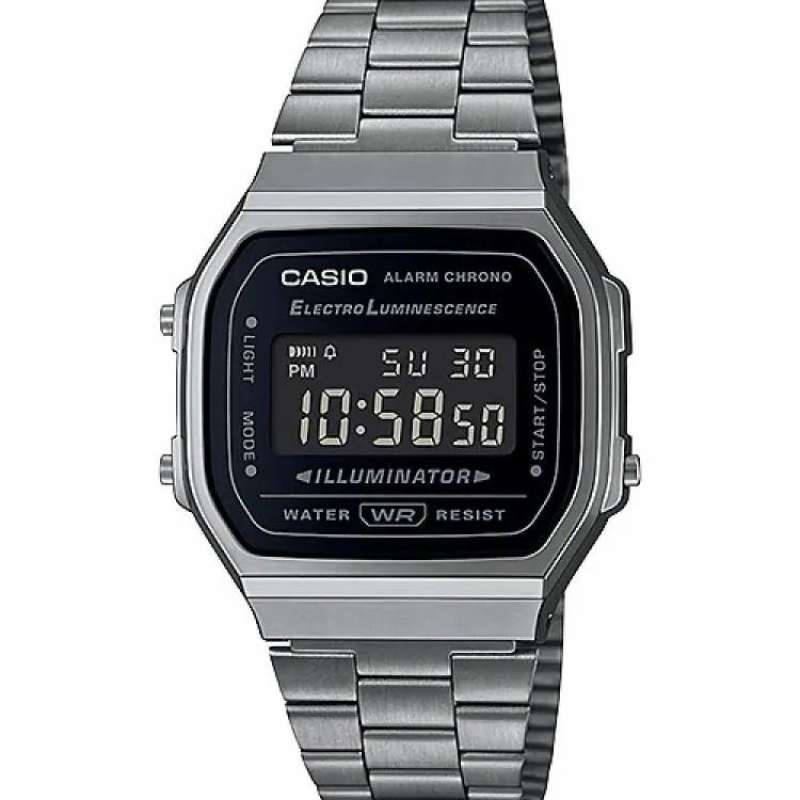 Jual JAM TANGAN DIGITAL CASIO ORIGINAL A168WGG-1B di Seller CASIS WATCH ...