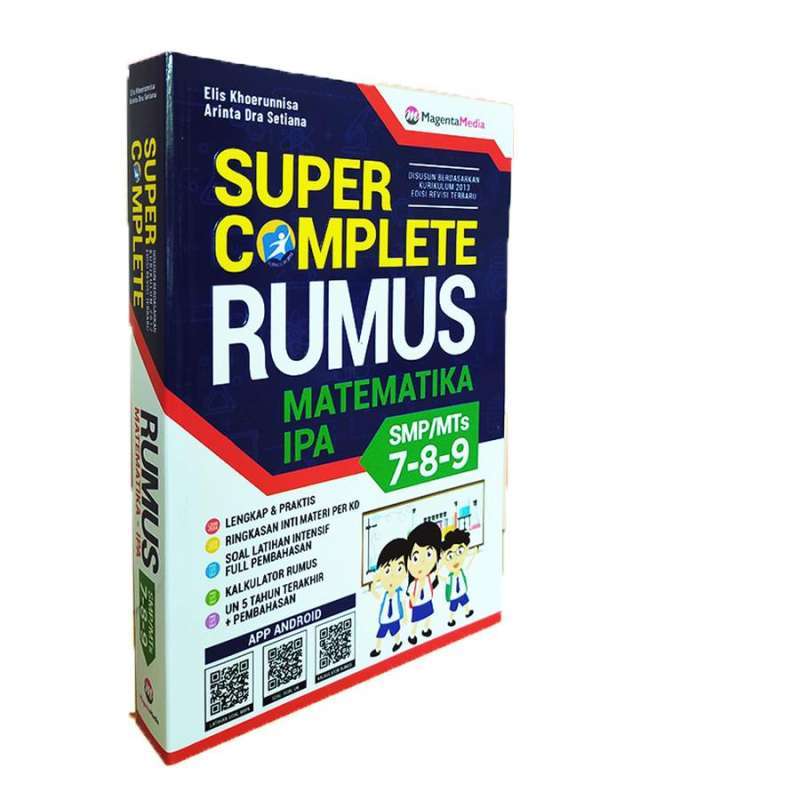 Jual Buku Pelajar Smp Super Complete M Ipa Smp Mts Kelas 7 8 9 Di