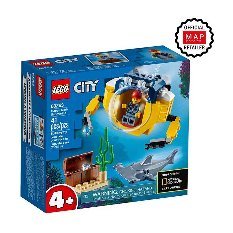 Jual LEGO City 60263 Ocean Mini-Submarine Set Blocks di Seller Lego ...