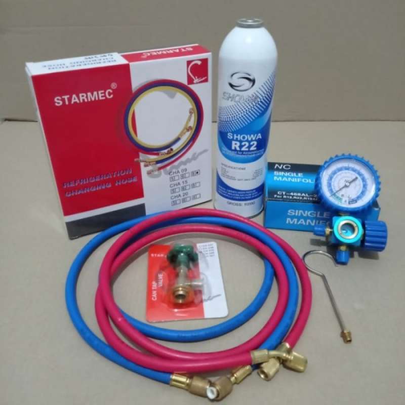Jual Paket Isi Freon Ac R22 / Ac Rumahan Freon Kaleng R22 Di Seller Bibunshop - Pegadungan, Kota ...