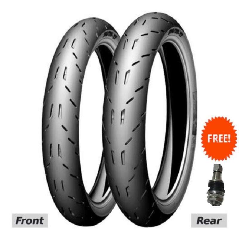 Promo Ban Luar Michelin 100-80-17 Pilot Moto Gp Ban Tubeless Free ...