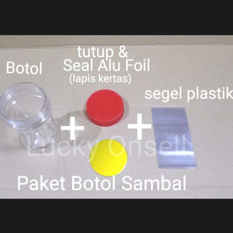 Jual Paket Lengkap Botol Sambal 150ml - Berikut Gold Seal Dan Segel ... Jual Paket Lengkap Botol Sambal 150ml - Berikut Gold Seal Dan Segel ...
