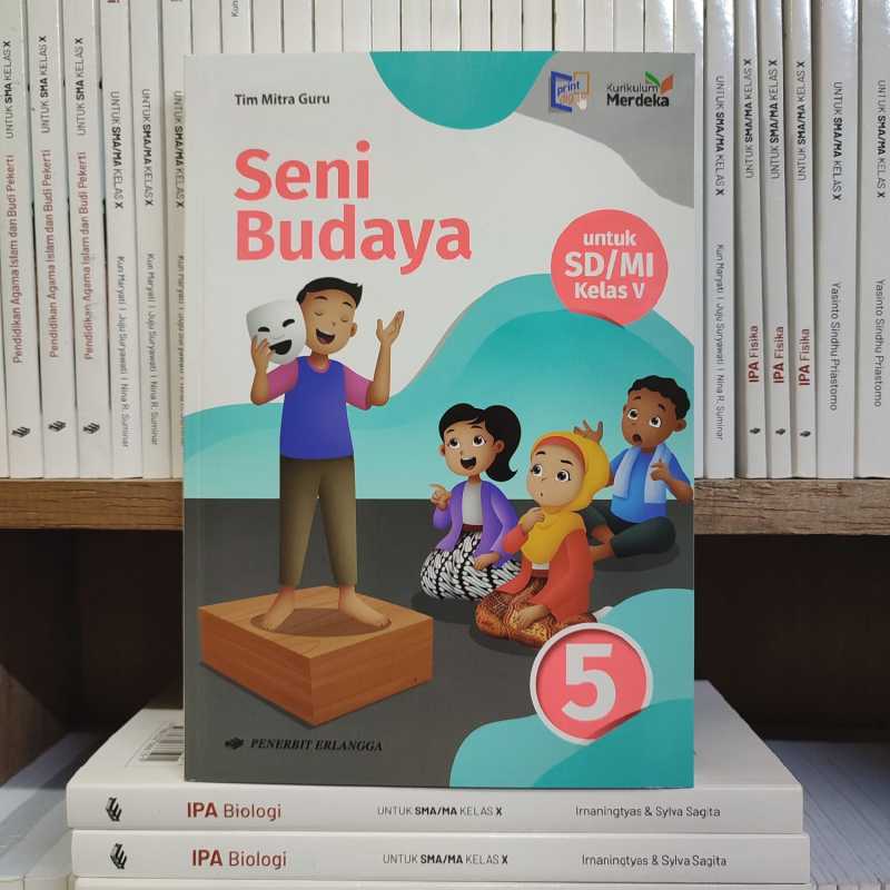 Jual Buku Seni Budya Kelas 5 SD Kurikulum Merdeka Erlangga di Seller ...