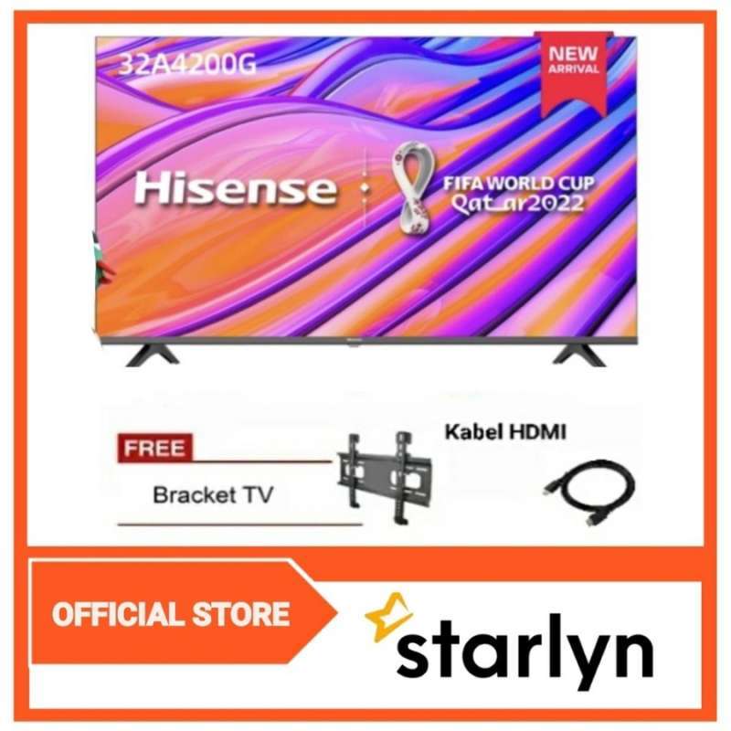 Jual Hisense Smart Android Digital TV 32 inch Full HD Bezeless 32A4200G di Seller cv.starlyn ...