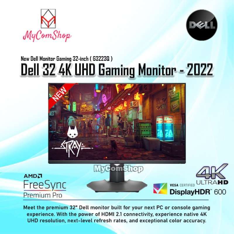 Jual DELL MONITOR GAMING - G3223Q 32 4K UHD 3840 x 2160 144Hz LED LCD ...