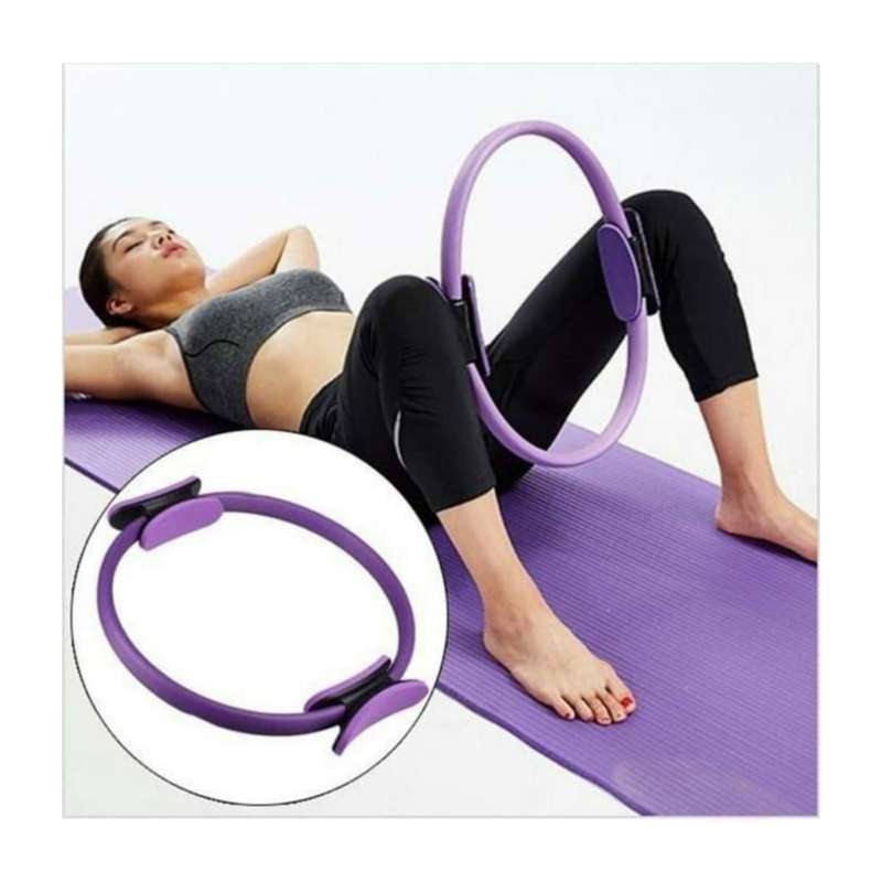Jual YOGA RING MAGIC CIRCLE RESISTANCE FITNES PILATES GYM SPORT ...