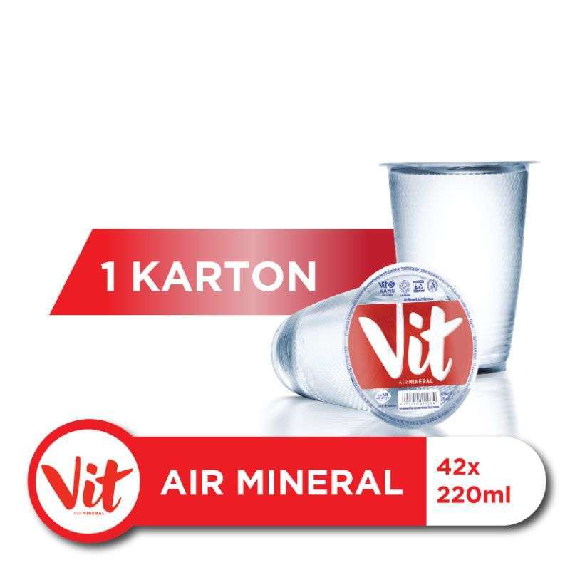 Jual Go Fresh - VIT Air Mineral [220 mL / 42 pcs] di Seller CV PUMUNU - Kota Bandung, Jawa Barat ...