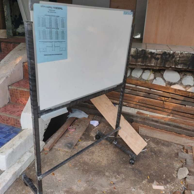 Jual Standing Roda Whiteboard Ukuran 60x90cm Di Seller Mahanani Store 4 ...