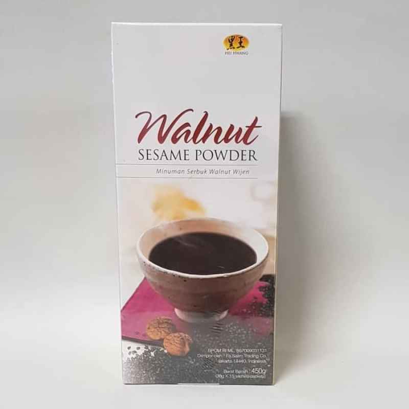 Promo HEI HWANG Walnut Sesame Powder Drink 450 gr Diskon 5% di Seller ...