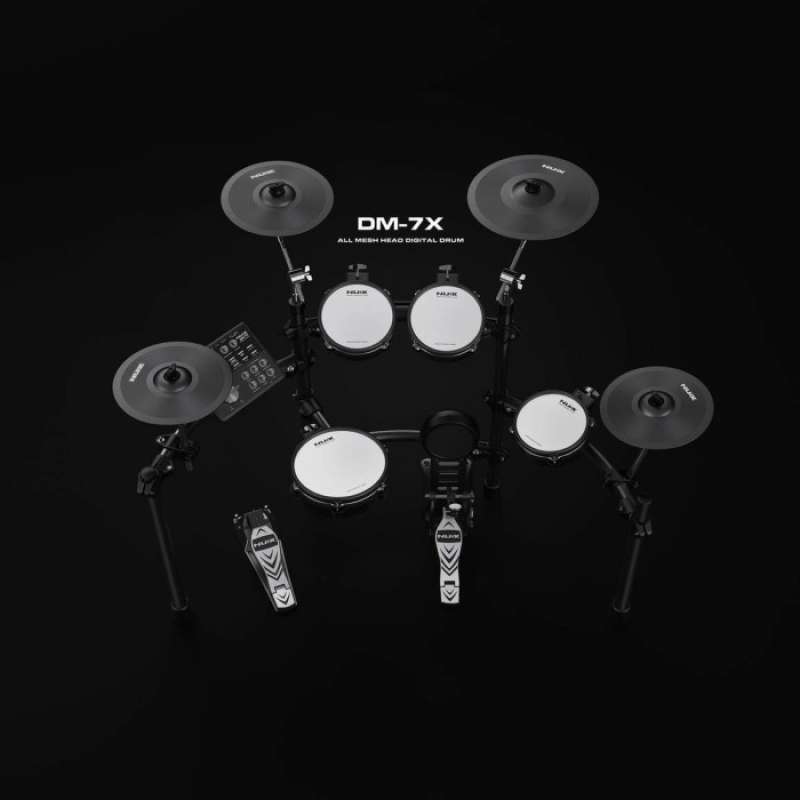 Jual Nux DM7x Portable Digital Electronic Drum Kit Nux DM-7x - Hitam ...