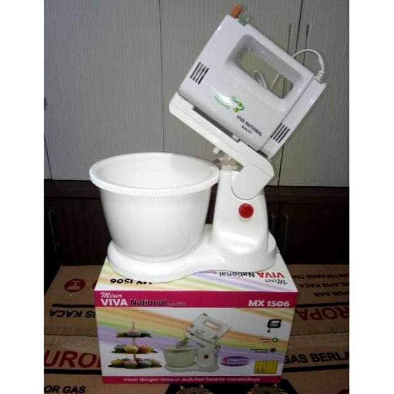 Jual Mixer Kue Viva National / Standing Mixer Viva Limited - PUTIH di ...