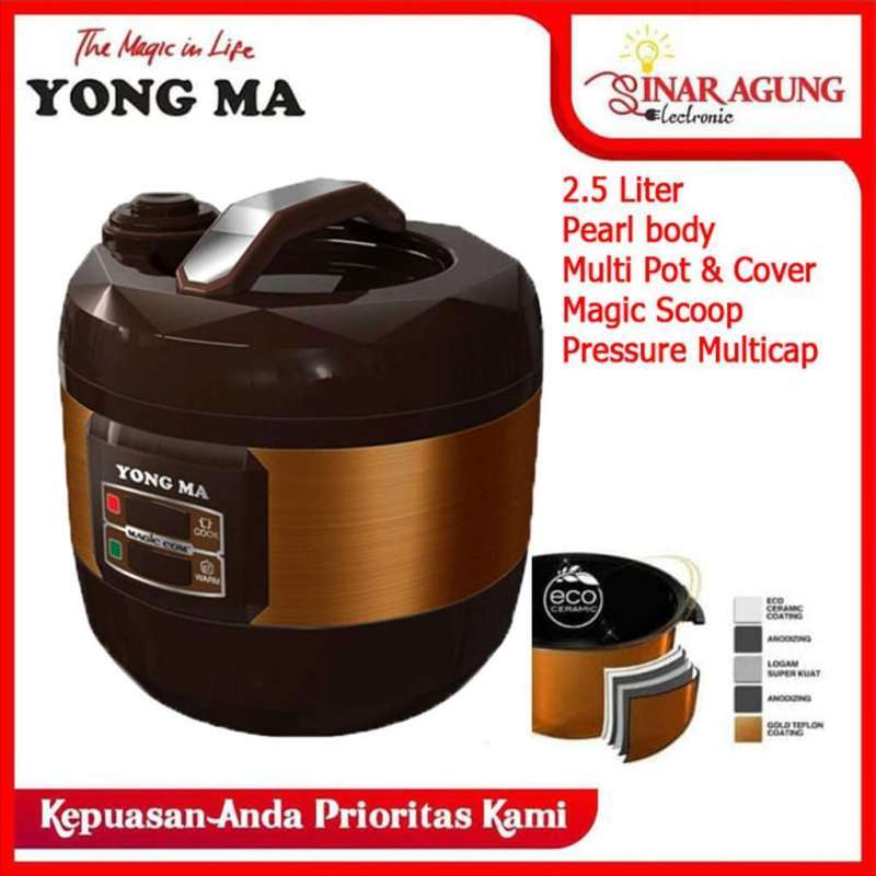 Jual YONG MA Magic Com 2.5L SMC4033 / SMC 4033 - Gold di Seller SUPREME ...