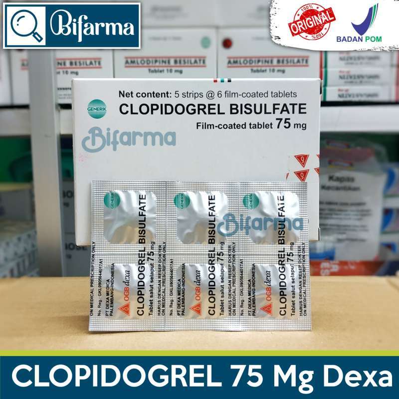 Jual Clopidogrel Bisulfate 75 Mg Clopidogrel 75 Dexa /Strip @6 Tablet ... Jual Clopidogrel Bisulfate 75 Mg Clopidogrel 75 Dexa /Strip @6 Tablet ...