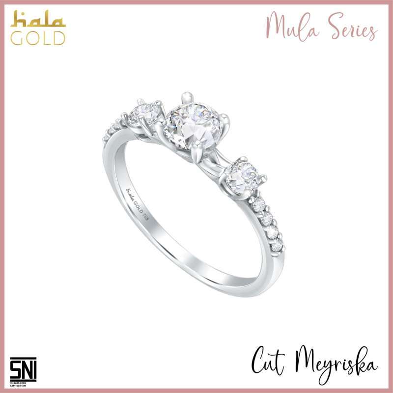 Jual Cincin Emas Mula Hala Gold Cut Meyriska Paras Collection 3wsz421 ...