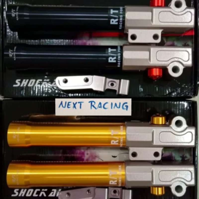 Jual Bottom Shock Depan Rt 6 Stage Plus Breket Monoblock Beat Vario 110 ...