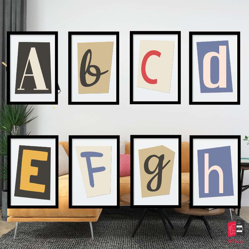 Jual Hiasan Dinding Huruf & Angka Design 01 di Seller H3Project ...