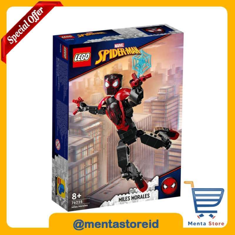 Promo Lego Marvel 76225 Miles Morales Figure Diskon 26% Di Seller Menta ...