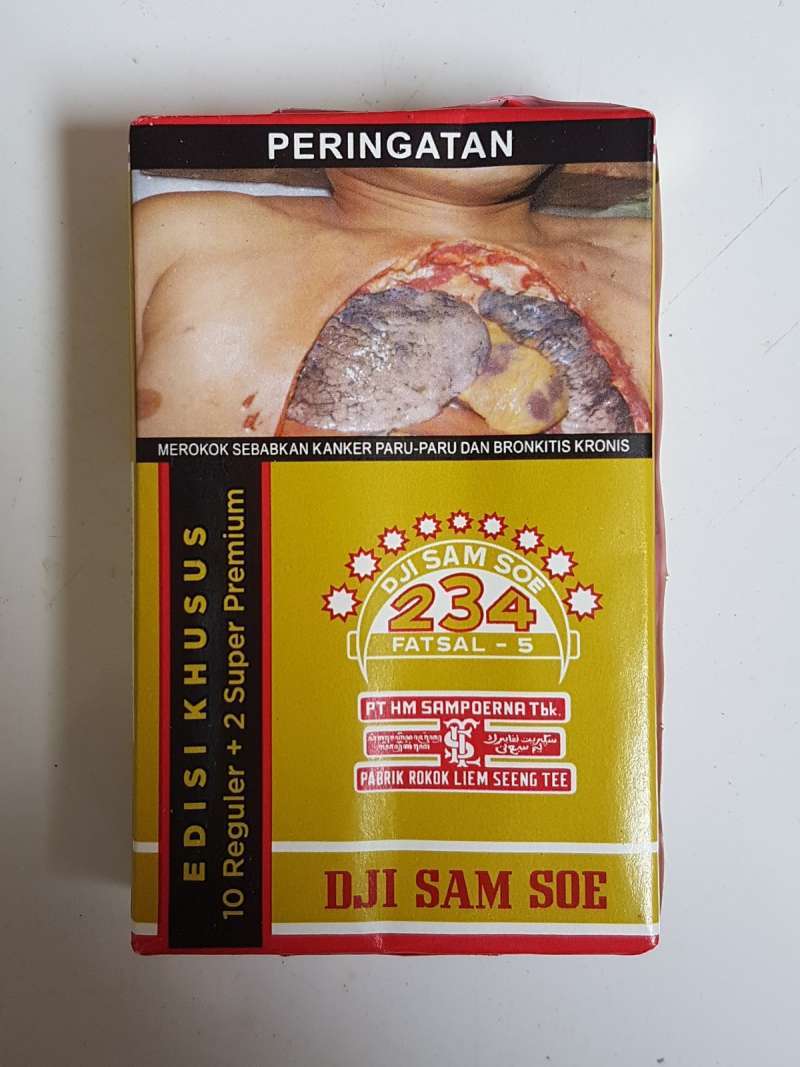 Jual DJI SAM SOE Kretek [1 Slop/ 10 Bungkus/ 12 Batang] EDISI KHUSUS di ...