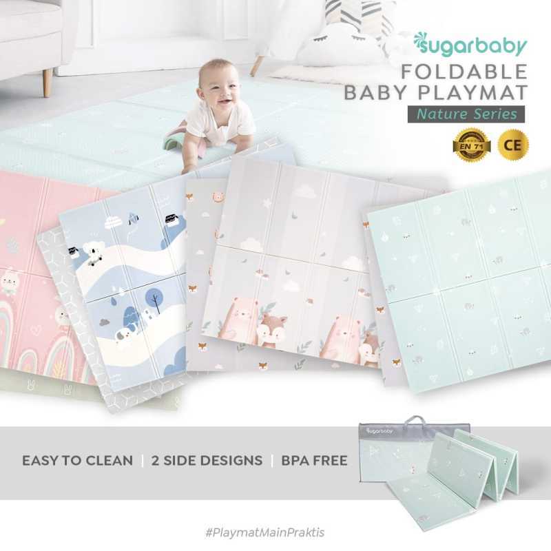 Jual Sugar Baby Foldable Baby Playmat - Playmat Lipat Anak - Matras ...