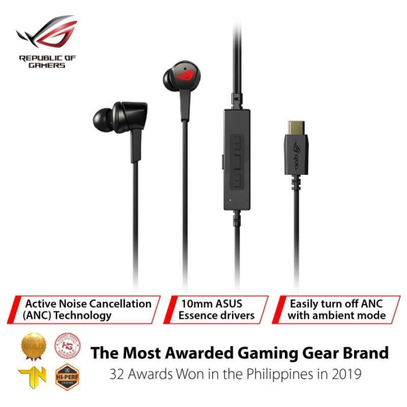 Promo Asus ROG Cetra In-Ear Gaming Headphone Diskon 50% di Seller ...