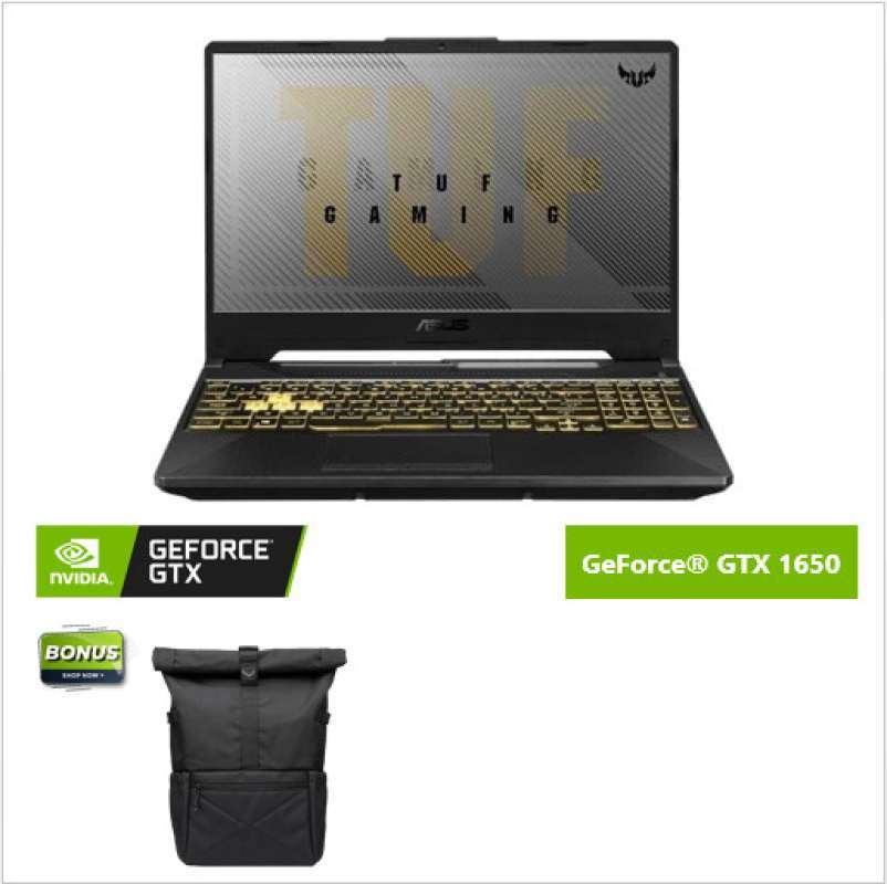 Jual ASUS TUF GAMING F15 FX506LH GeForce® GTX 1650 - i5 10300 8GB ...