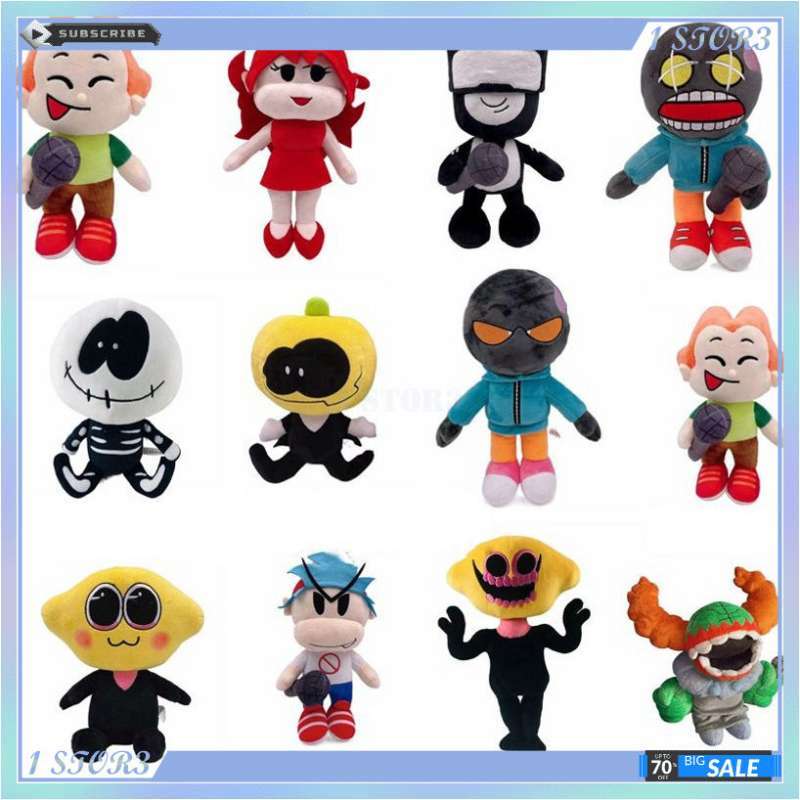 Promo Friday Night Funkin Fnf Mainan Boneka Stuffed Plush Friday Night ...