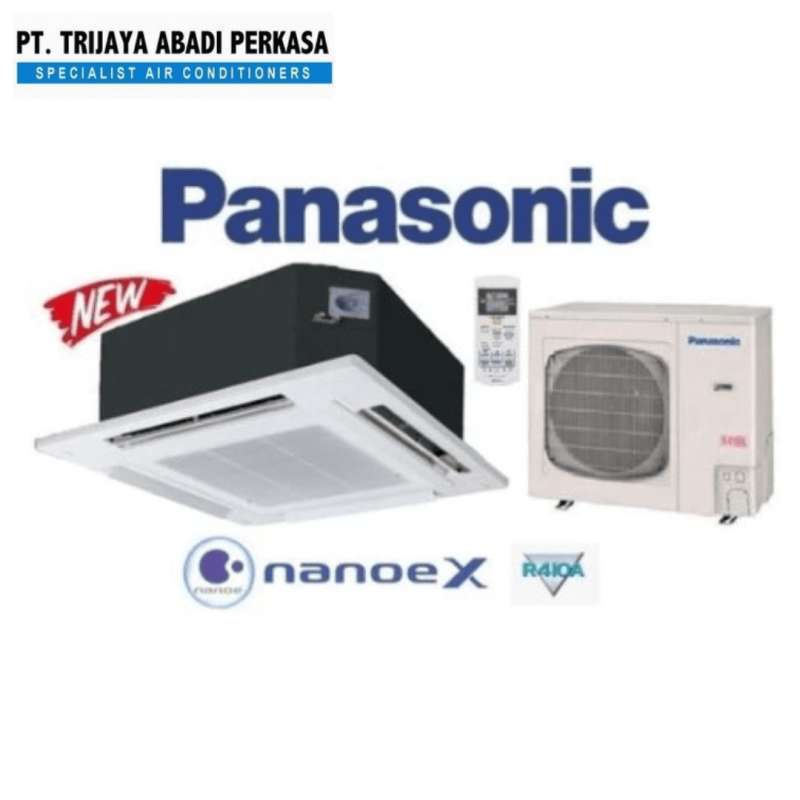 Jual AC Ceilling Cassette Panasonic S/U-30PU1H8B (3,3 PK) Non Inverter ...