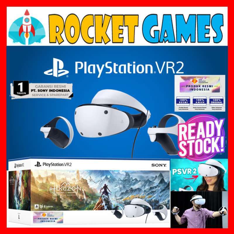 Jual PS5 Playstation VR2 PSVR2 PSVR 2 Bundle Horizon Call of the Mountain di Seller Rocket Games ...