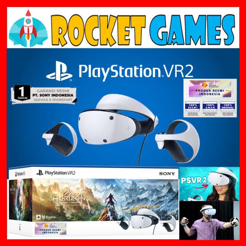 Jual PS5 Playstation VR2 PSVR2 PSVR 2 Bundle Horizon Call of the Mountain di Seller Rocket Games ...