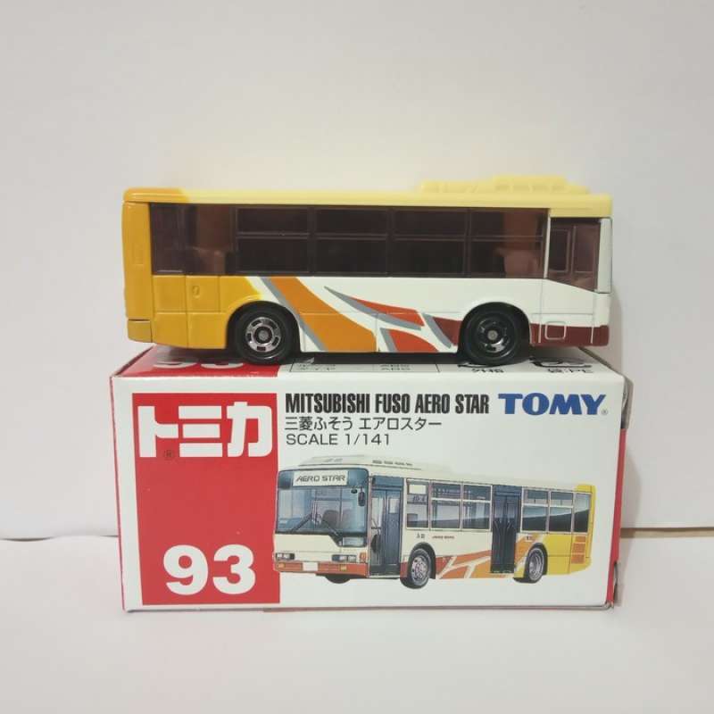 Promo Tomica No 93 Mitsubishi Fuso Aero Star Bus Diecast Miniatur Bis Tomy Diskon 6% di Seller ...