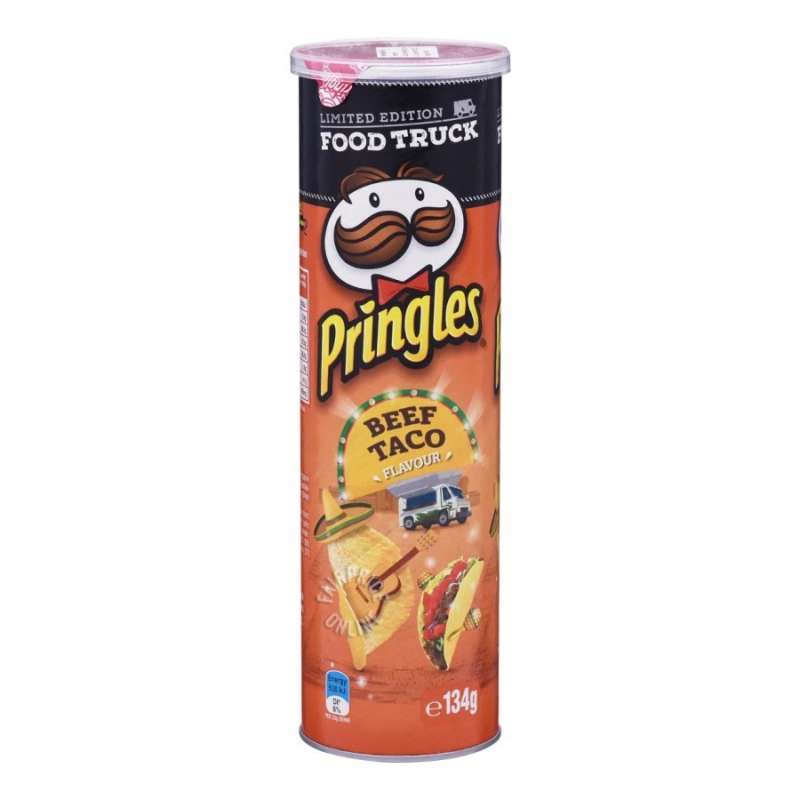 Jual Pringles Potato Crisps Beef Taco 134g Di Seller Babakiwi - Parit ...