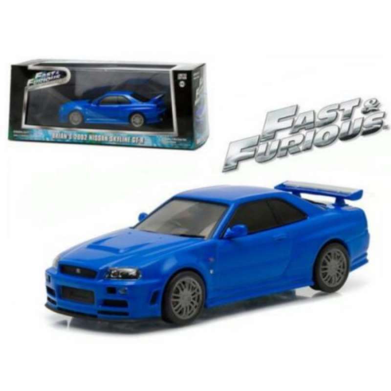 Promo Green Light Fast Furious Nissan Skyline GTR R34 Brian Cars Diskon ...
