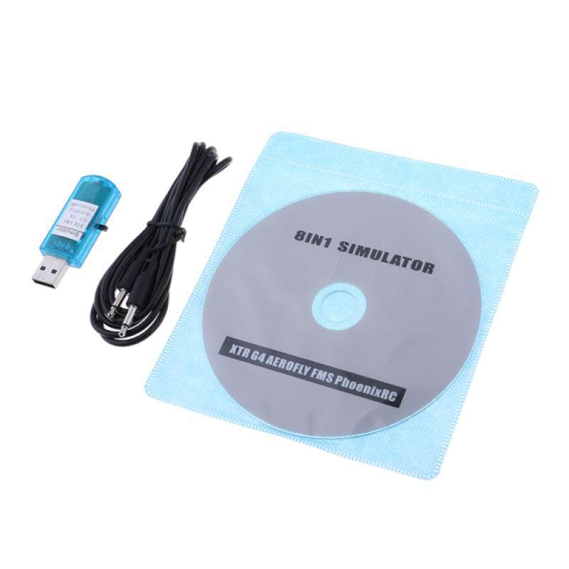 Jual 8 in 1 USB Flight Simulator Computer Flight Simulator Training ...