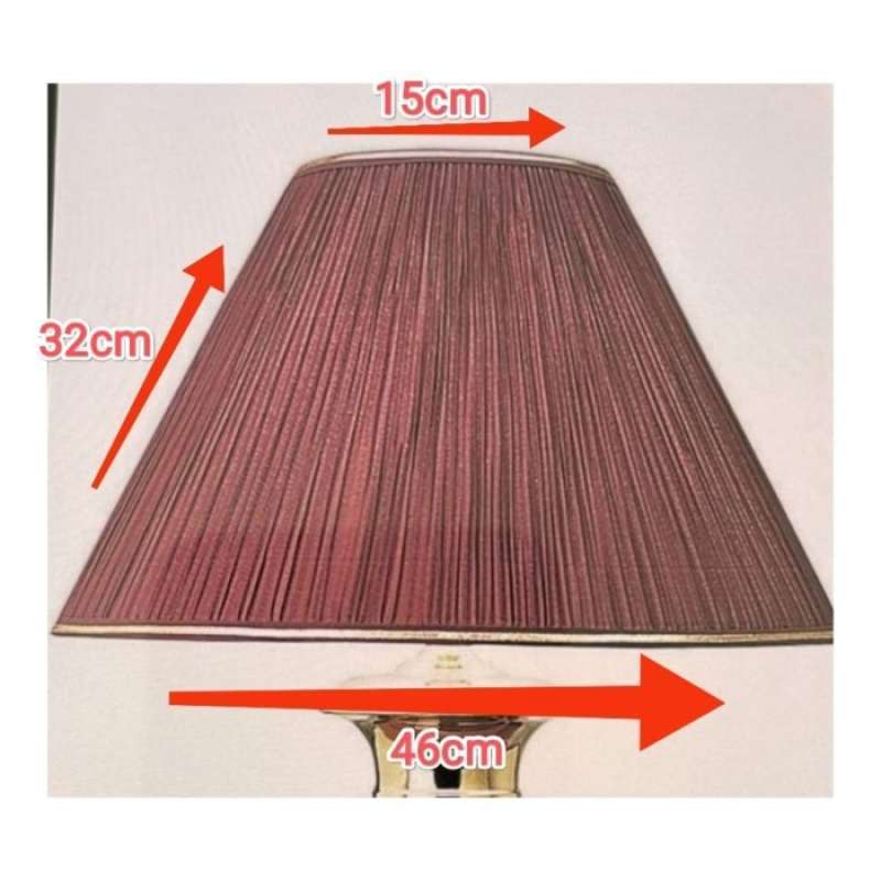 Promo Topi lampu meja kap lampu gantung topi kap lampu stand meja ...