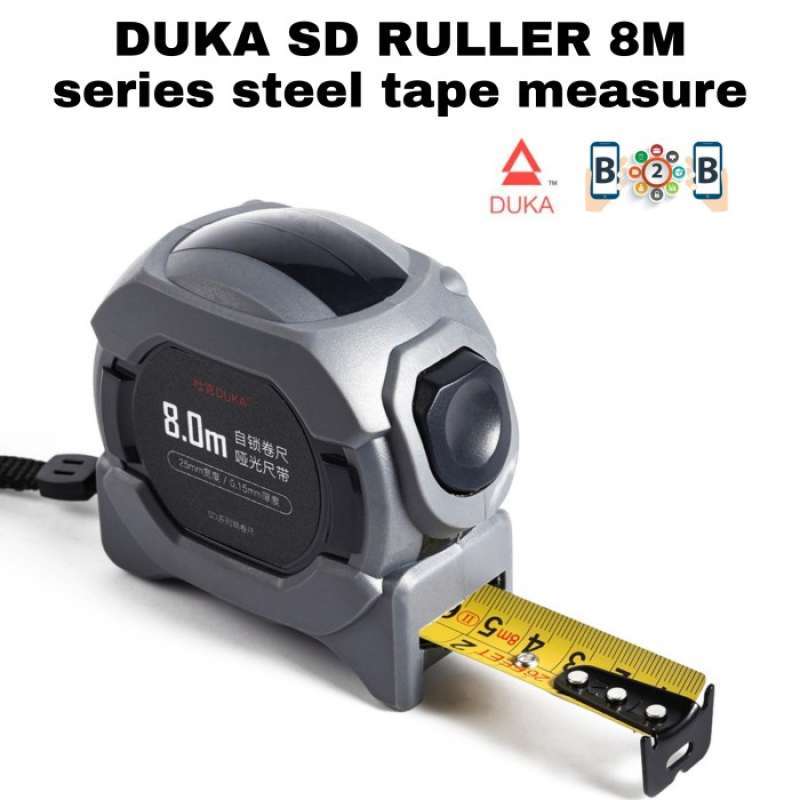 Promo Duka Sd Roller 8m - Meteran Premium Quality 8 Meter - Steel ...