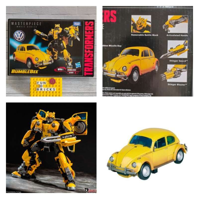 Promo Hasbro Transformers Movie Masterpiece Bumblebee Mpm-7 Diskon 50% ...
