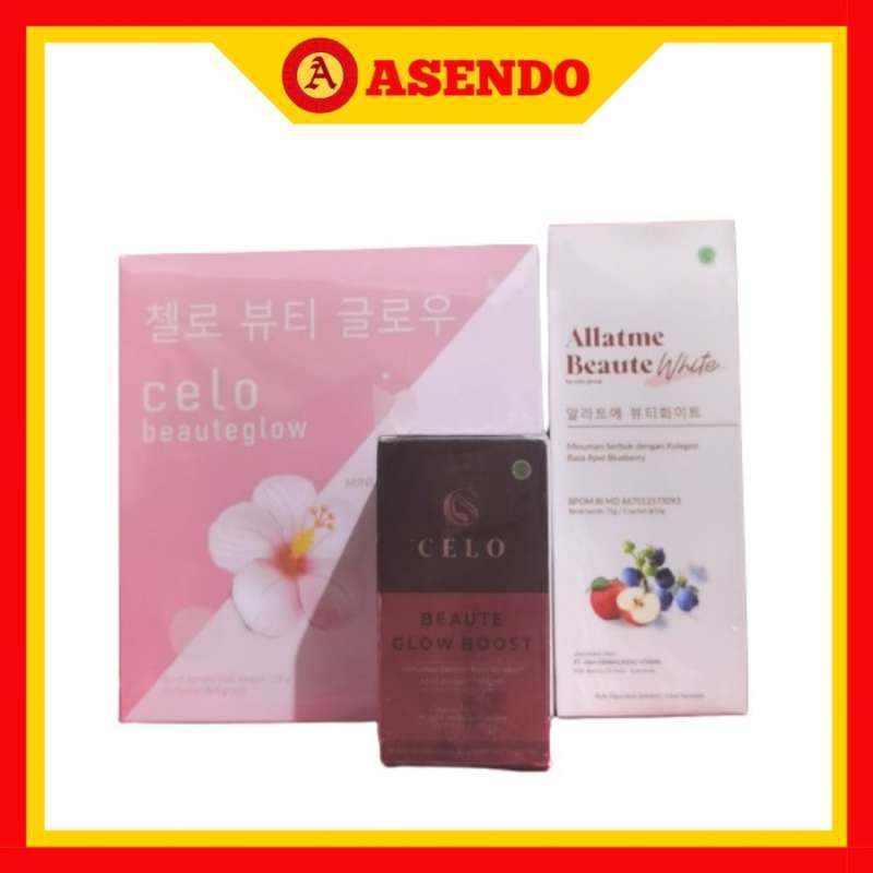 Jual { Ready Stock } Paket Celo Platinum Super Whitening Collagen ...