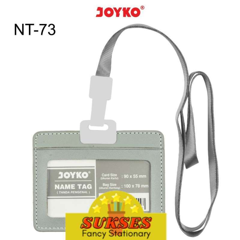 Jual Joyko Name Tag Tanda Pengenal Gantungan Kartu Nama Kulit 70 - 73 ...