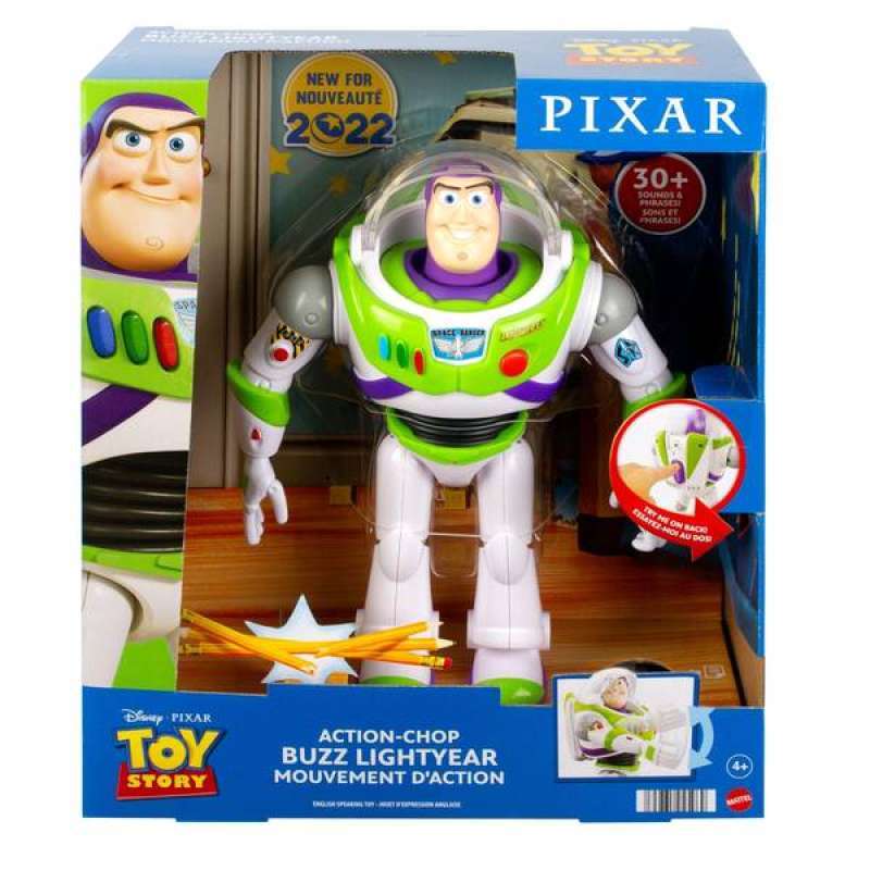 Promo Disney Pixar Toy Story Talking Buzz Lightyear Figure With Karate ...