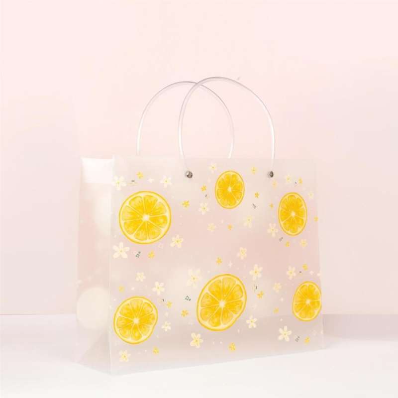 Jual Tas PVC Fruit Character Buah Buahan Cute Character Gift Bag Goodie ...