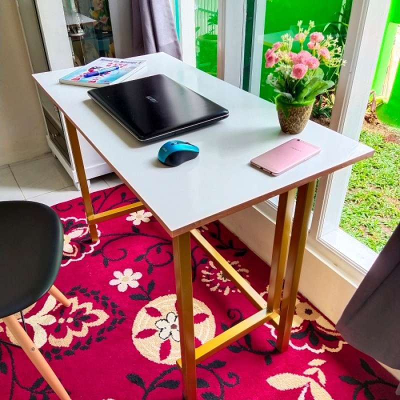 Jual Meja Kerja Lipat 80x40x70cm di Seller JINJAS SHOP - | Blibli